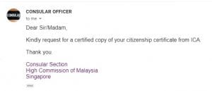 Guide to Collect Form K & Birth Certificate from Malaysia High ...